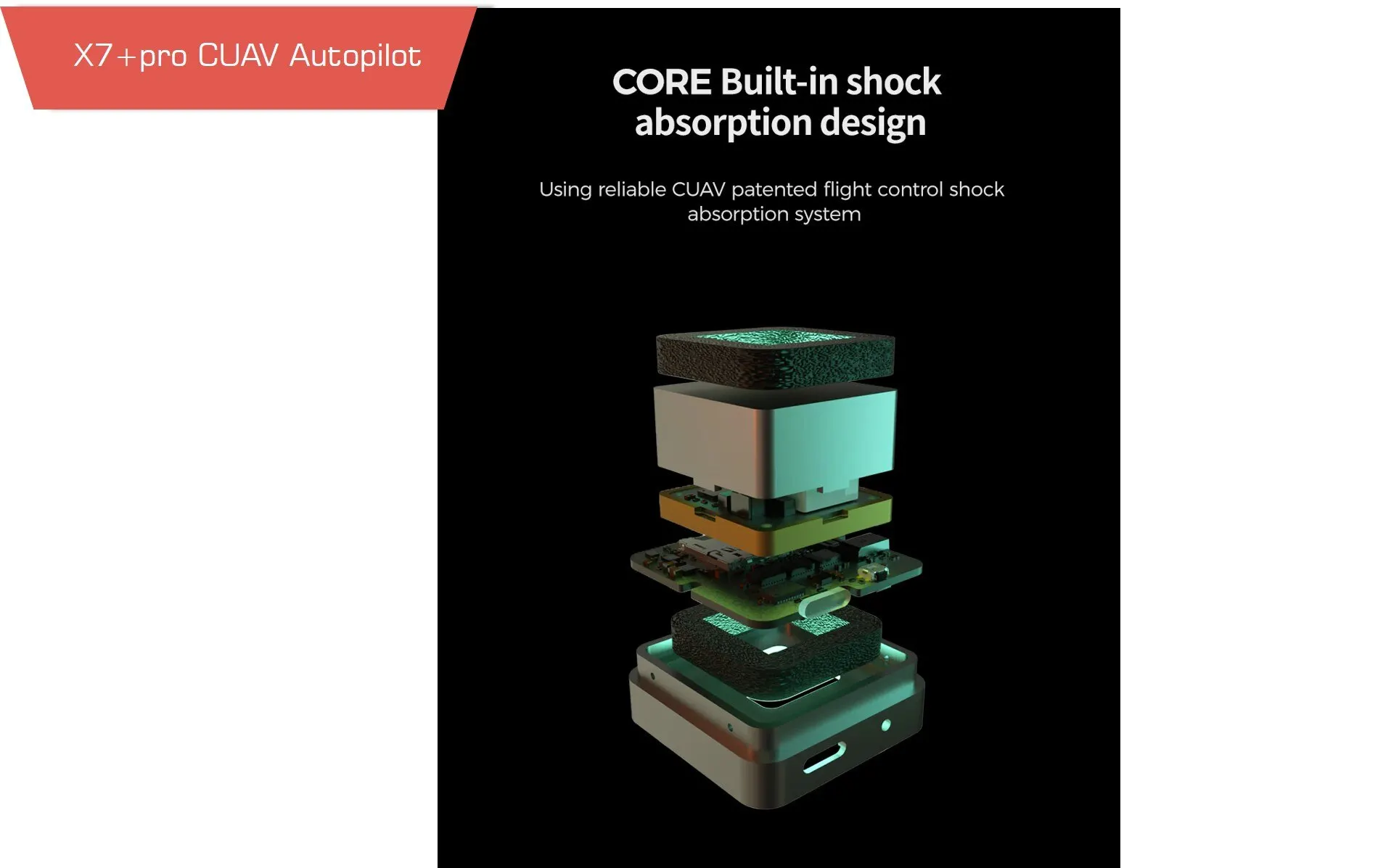 Pixhawk Cuav X7 + Pro 비행 컨트롤러 오픈 소스 Autopilot Uav 드론 쿼드 콥터 - Buy ...