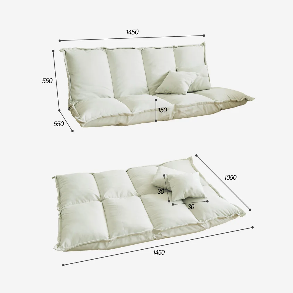 Korean Furniture Style Adjustable Canape Convertible Sofa