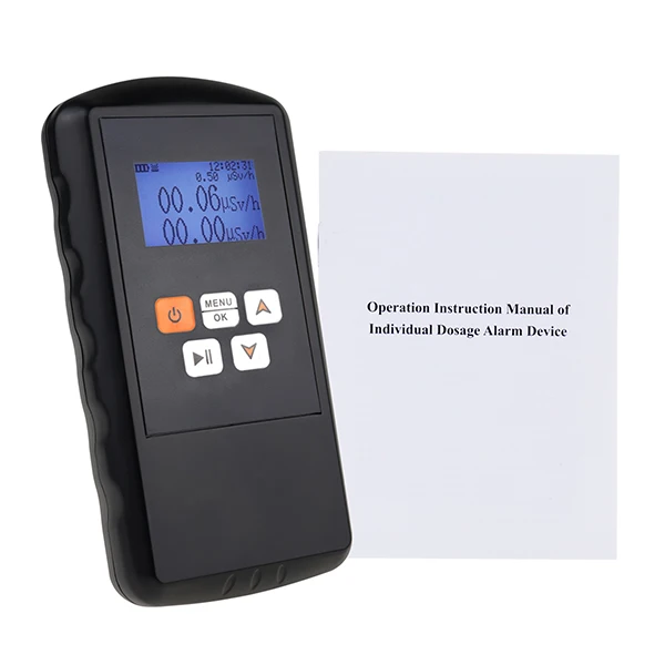 Digital Nuclear Radiation Detector Dosimeter Geiger Counter Dose Device ...