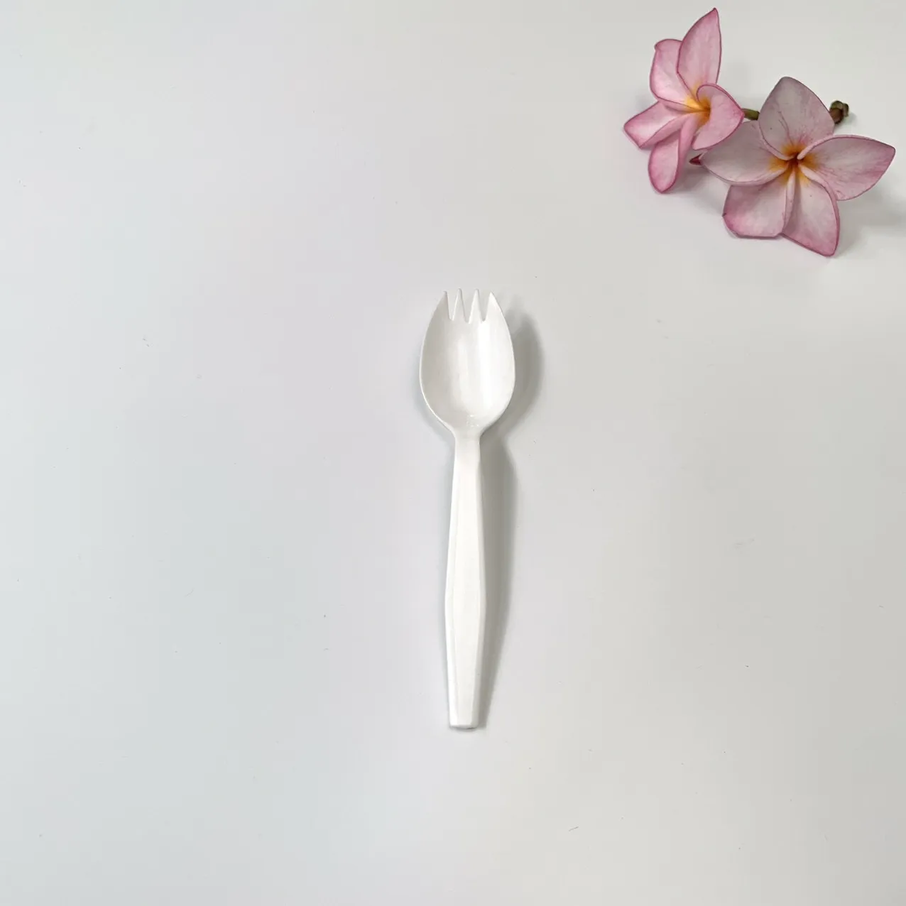 Disposable Plastic Cutlery Knife Fork Tea Spoon Soup Spoon Spork ...