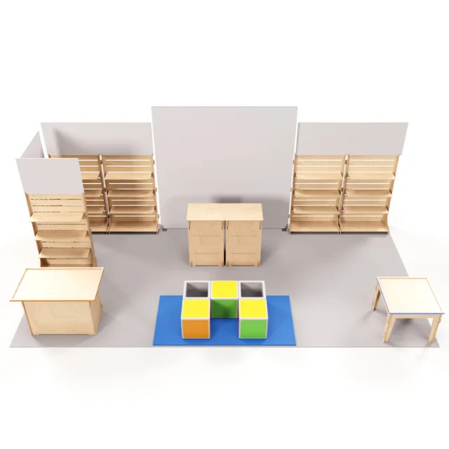 Trade Show Booth Customized Design And Logo 5x2,50m Wooden Convention ...