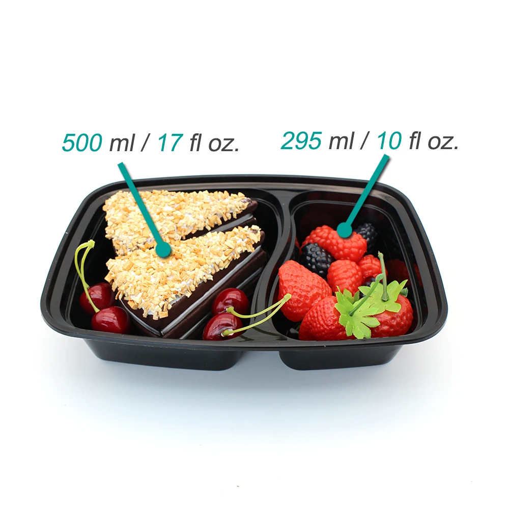 Reusable Fast Food Container American Disposable Microwaveable Lunch ...