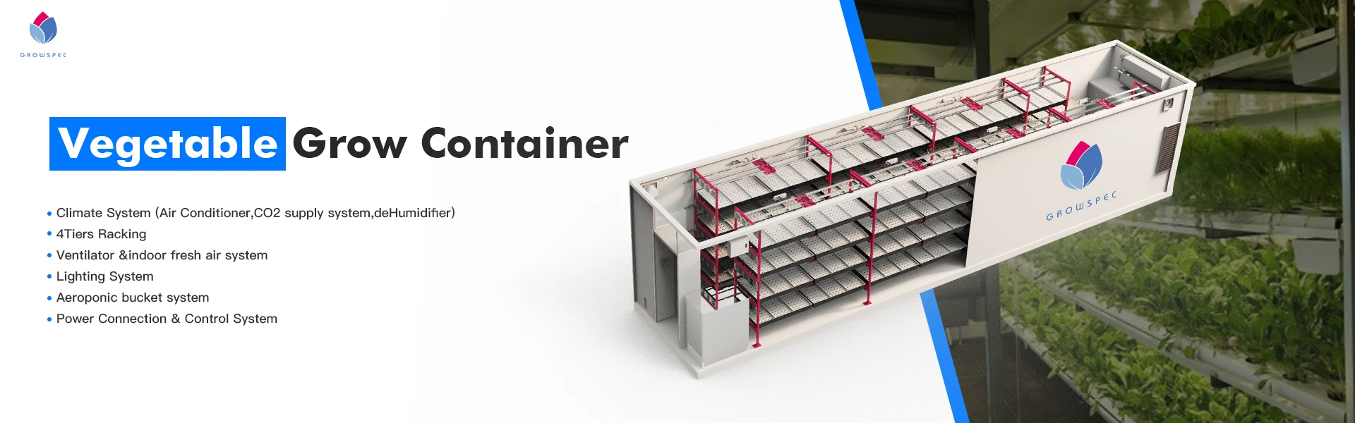 Full Automatic Aero-hydroponic Shipping Container Vertical Farm For ...