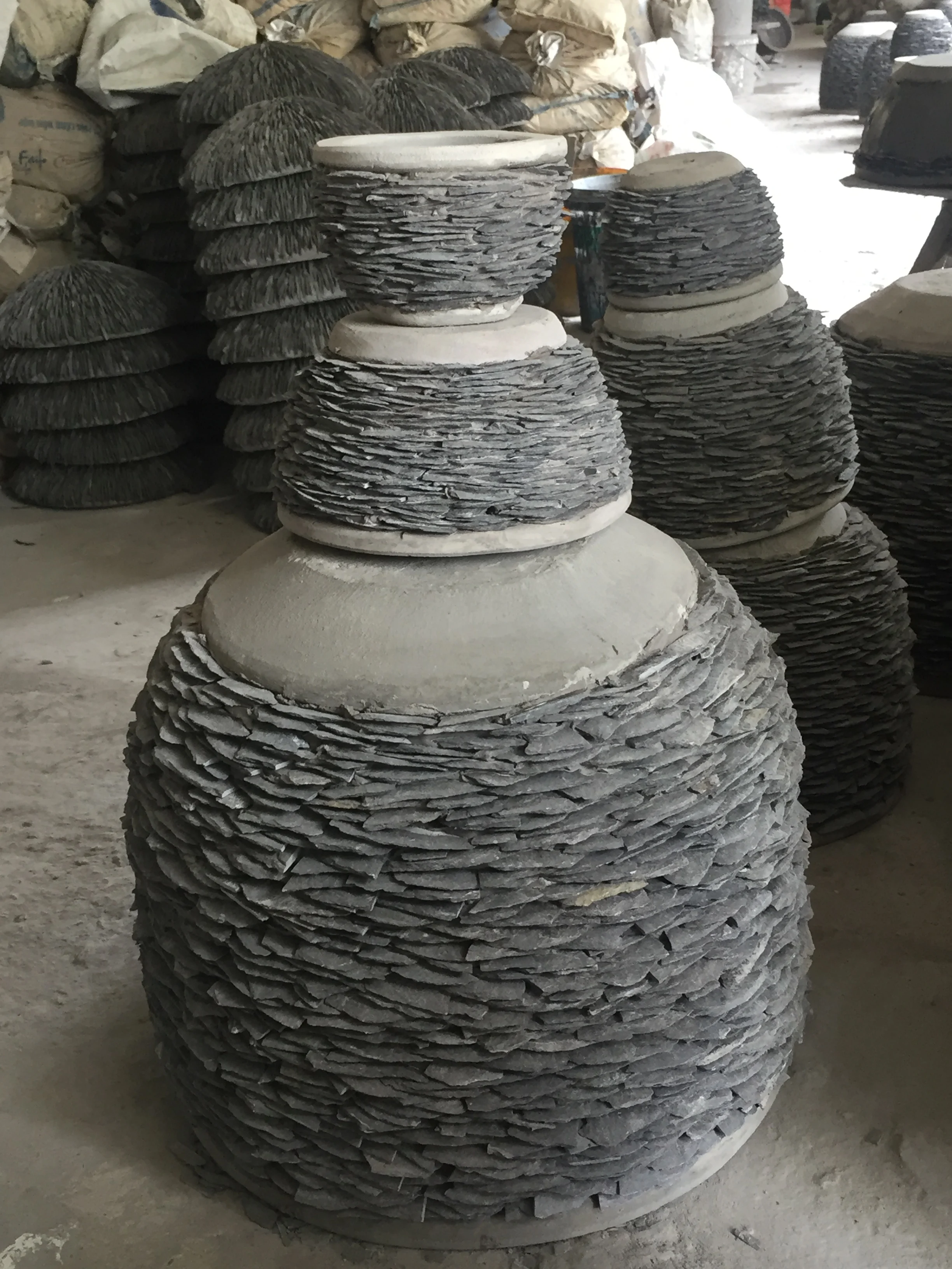 Pebble Stone Pots/ Home & Garden / Decoration - Buy Flower Artificial ...