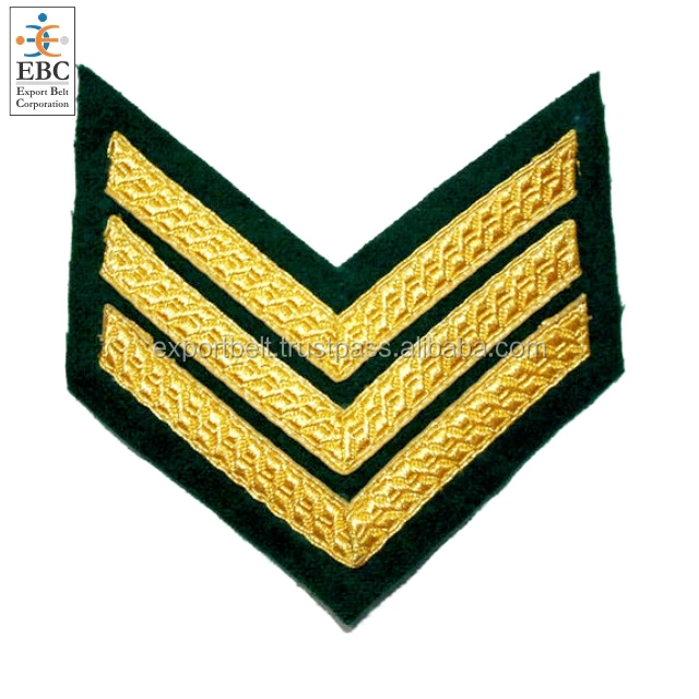 Wholesale Uniform Chevron and Hand Embroidered Badges