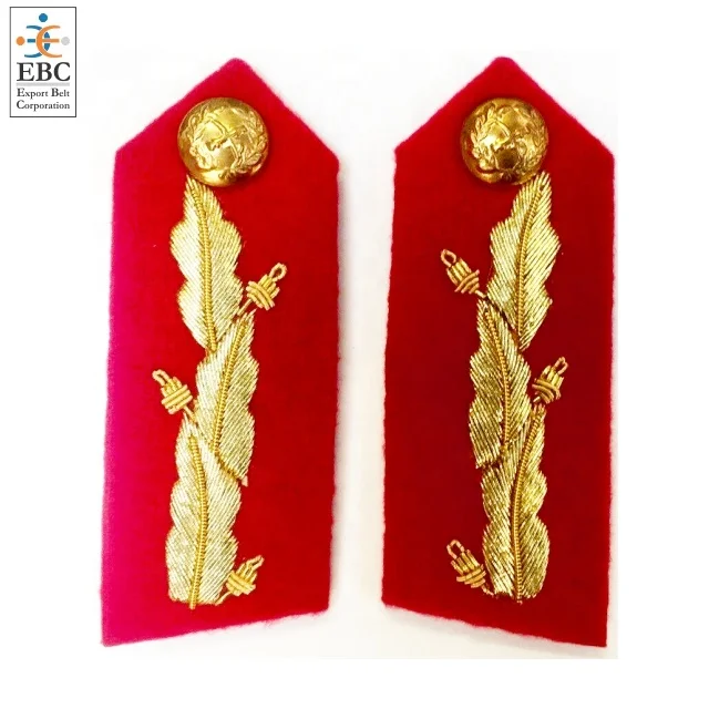 Custom Collar Gorgets for Emirates Security Officers