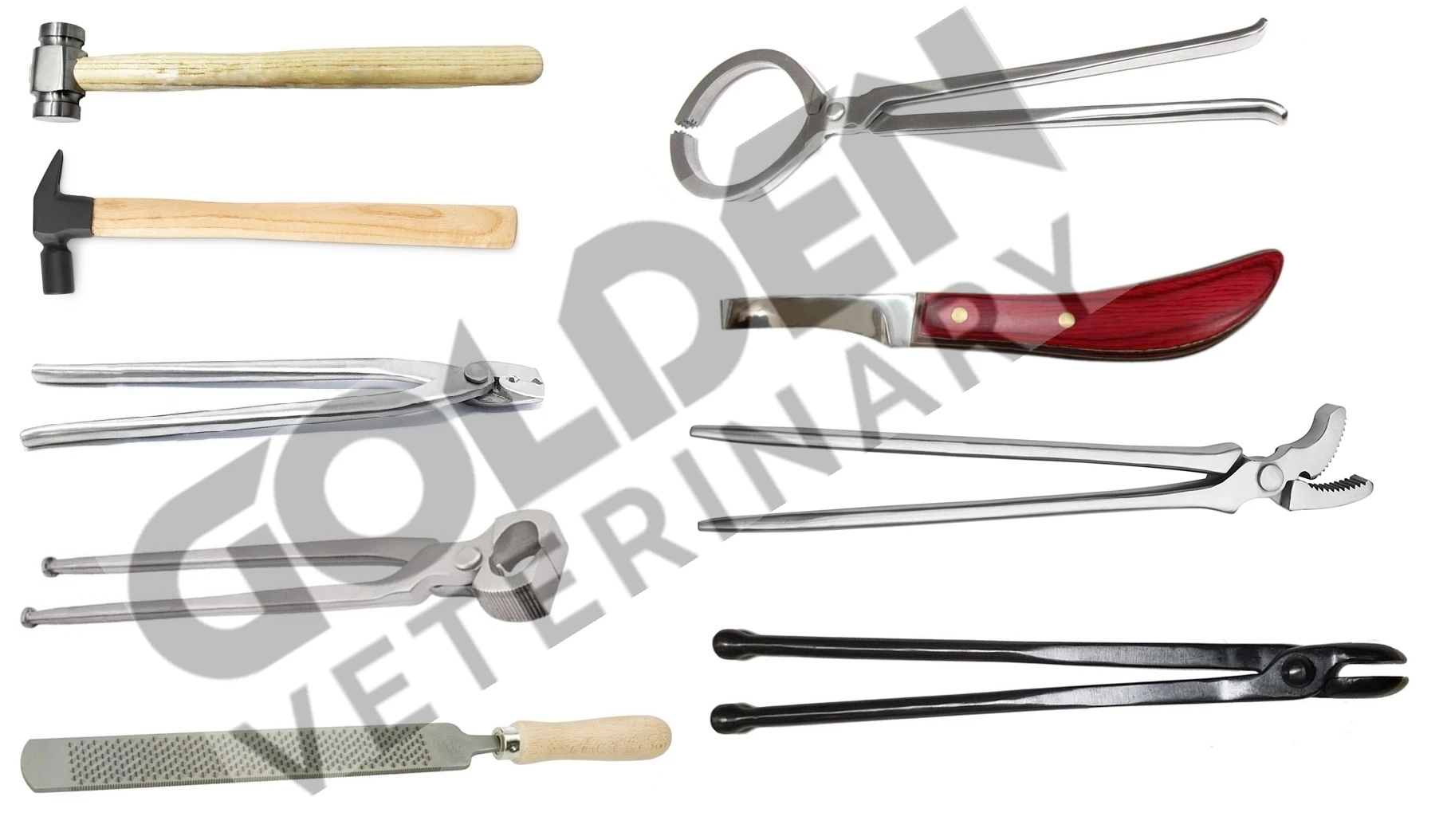 One Handed Spring Loaded Hoof Nipper /trimmer With Locking Nut (flush ...