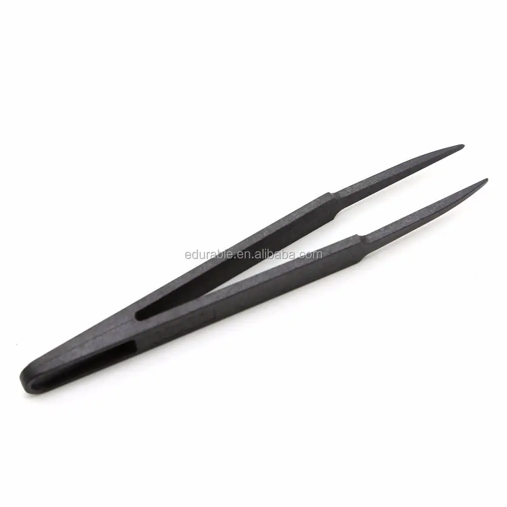 Factory 93303 Cleanroom ESD Plastic Tweezers with Carbon Fiber