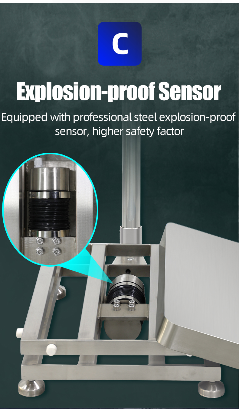 Explosion Proof Weighing Indicator - Stainless Steel Scale
