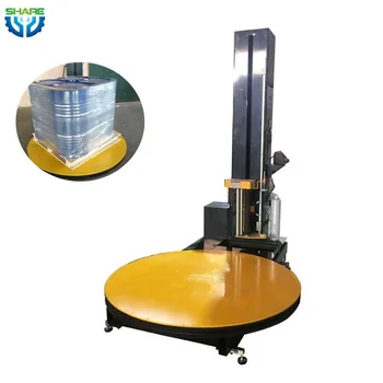 Rotary Arm Pallet Wrap Film Machine Stretch Film Packing Pallet Wrapper ...