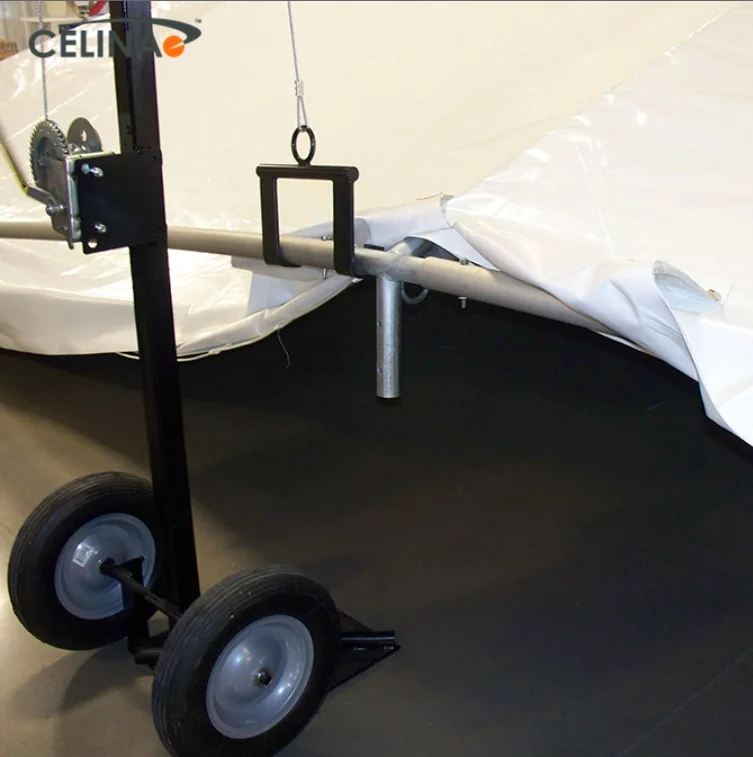 Celina Tent Setup Lift Frame Tent Tubing Equipment 12' Frame Tent Jack ...