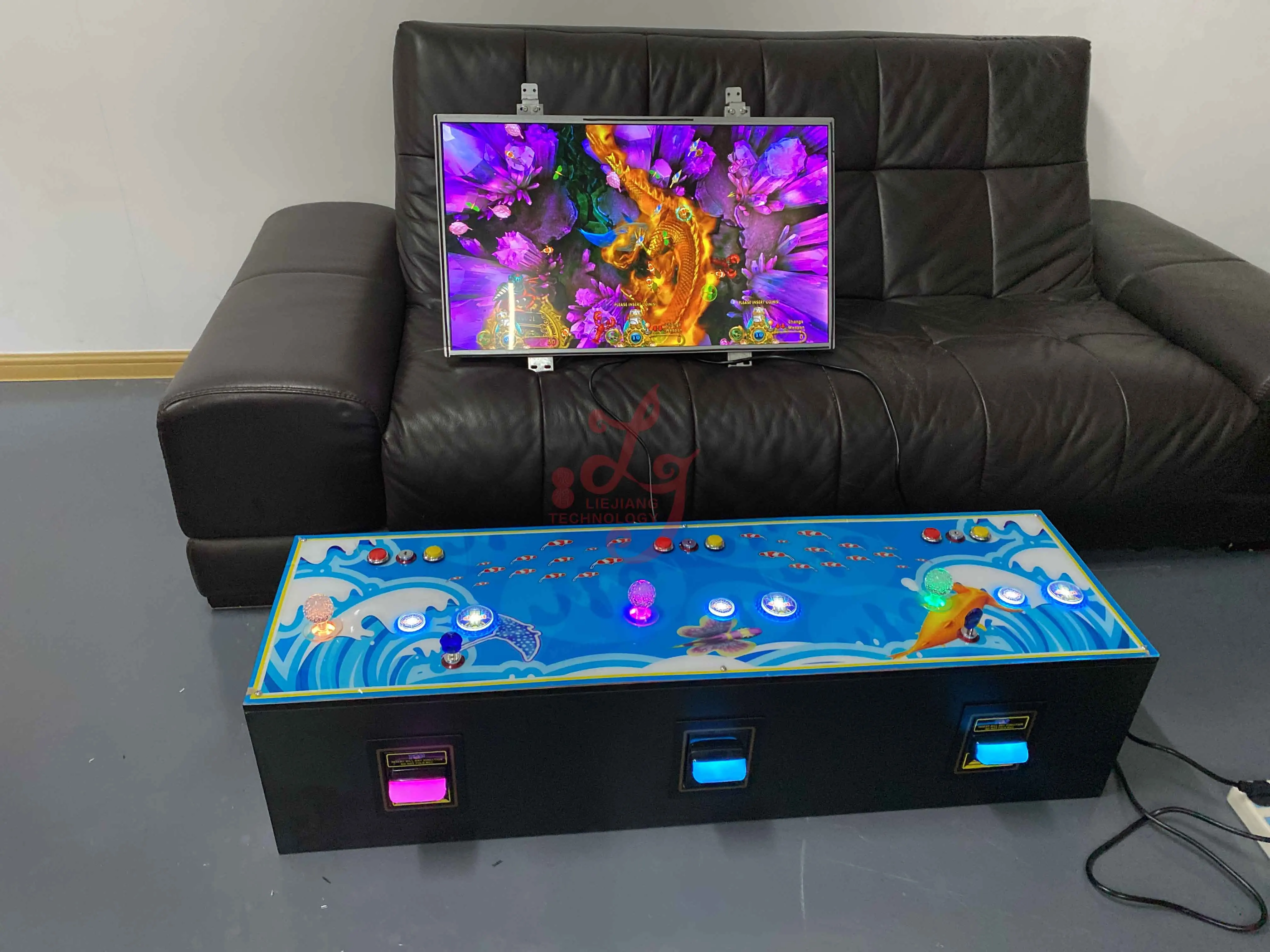 Four God Bonus Fish Table Game for 6-10 Players - Liejiang