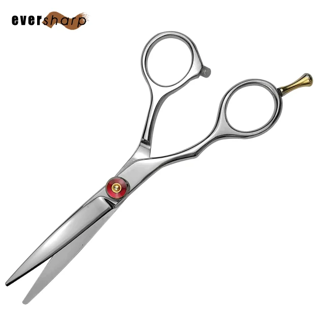 5.5 Inch Left-Handed Barber Hair Scissors with Offset Handle