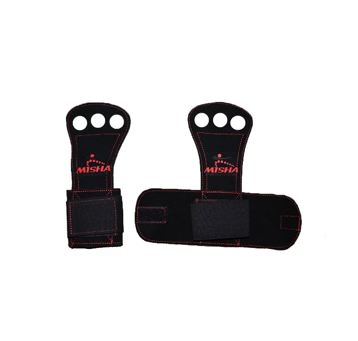 3 Holes Gymnastic Hand Guard Palm Grip Protector for Powerlifting ...