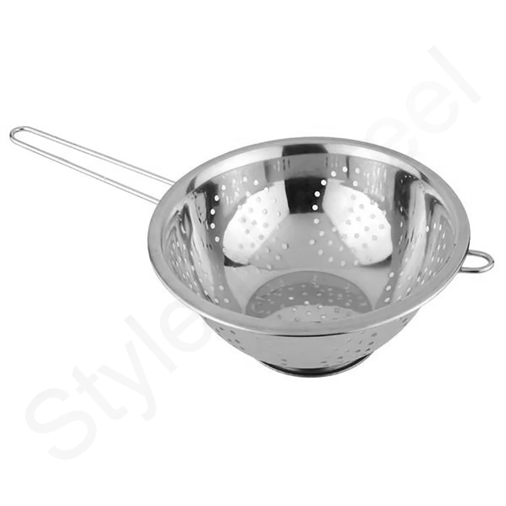 Euro Colander With Wire Handle Stainless Steel Food Grade Noodle ...