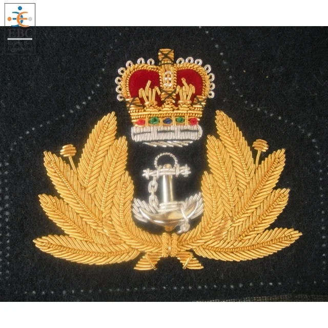 Libyan Golden Eagle Logo Uniform Shoulder Badges Custom
