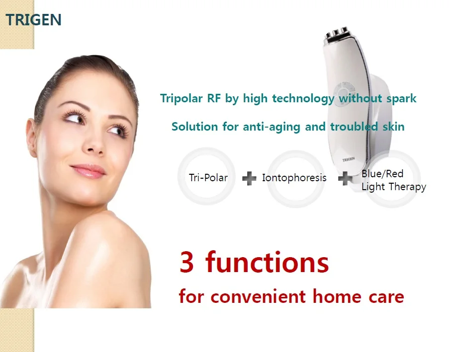 Korean TRIGEN Portable Home Use Tripolar Skin Lifting Machine