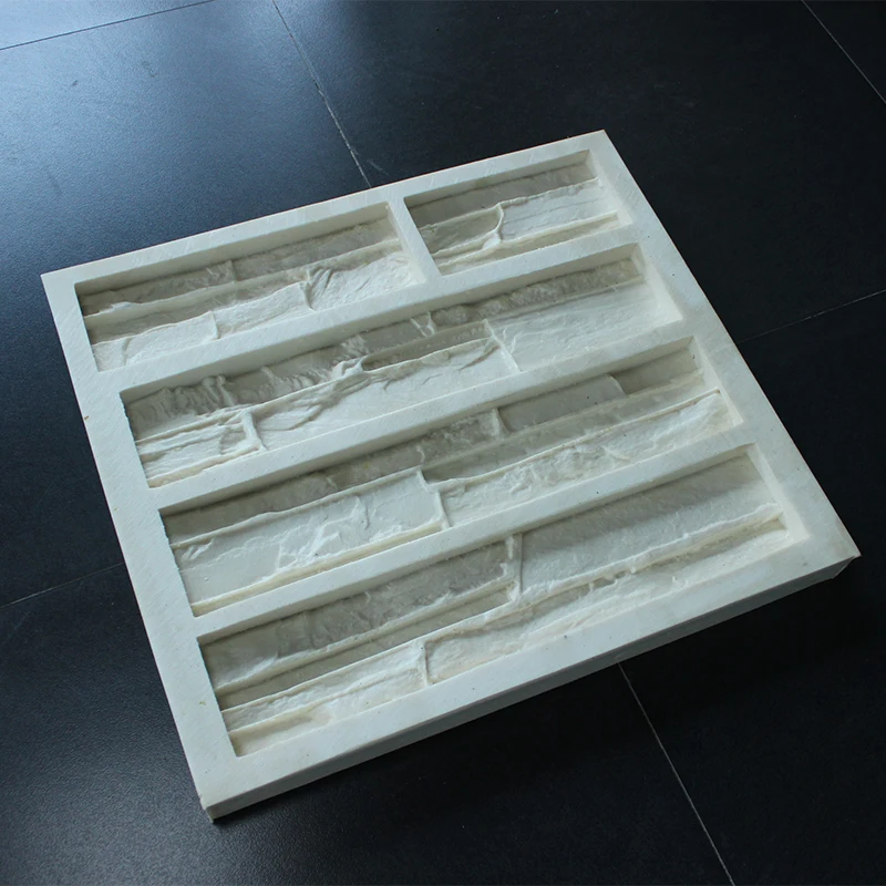 Villa exterior wall decorative PVC culture stone silicone molds ...