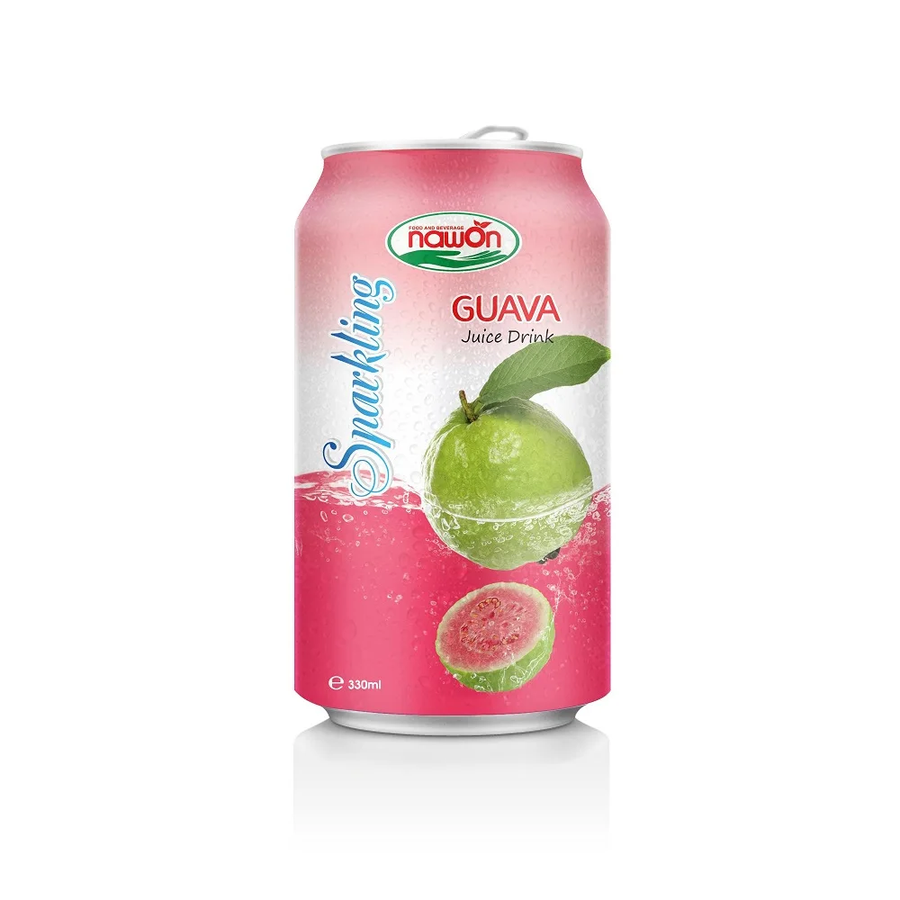 330ml Nawon Sparkling Juice Drinks Guava Flavor Carbonated Drink Oem Provider Wholesale Price ...
