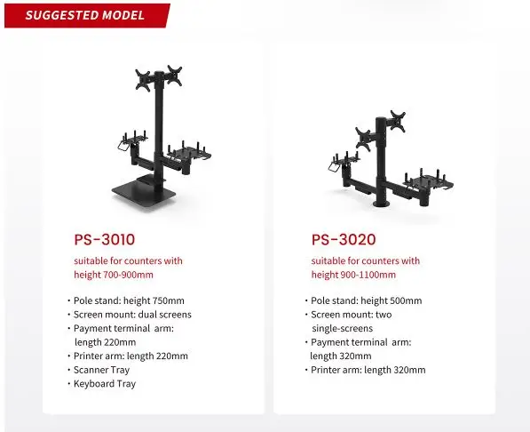 Tech Lab Pole Mount Stand Mounting Solutions For Pos Commercial Display ...