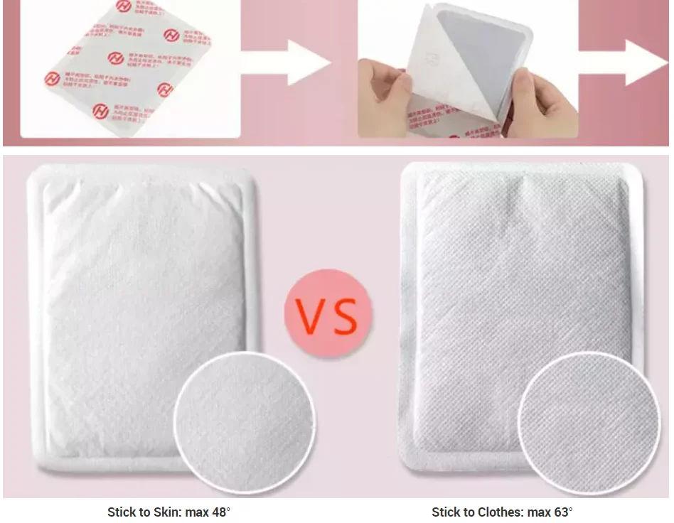 Air-activated Disposable Heat Therapy Patch Neck And Shoulder Heating ...