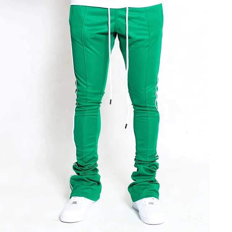 Custom Men Trousers Stack Leggings Sweatpants Custom Trackpants Mens ...