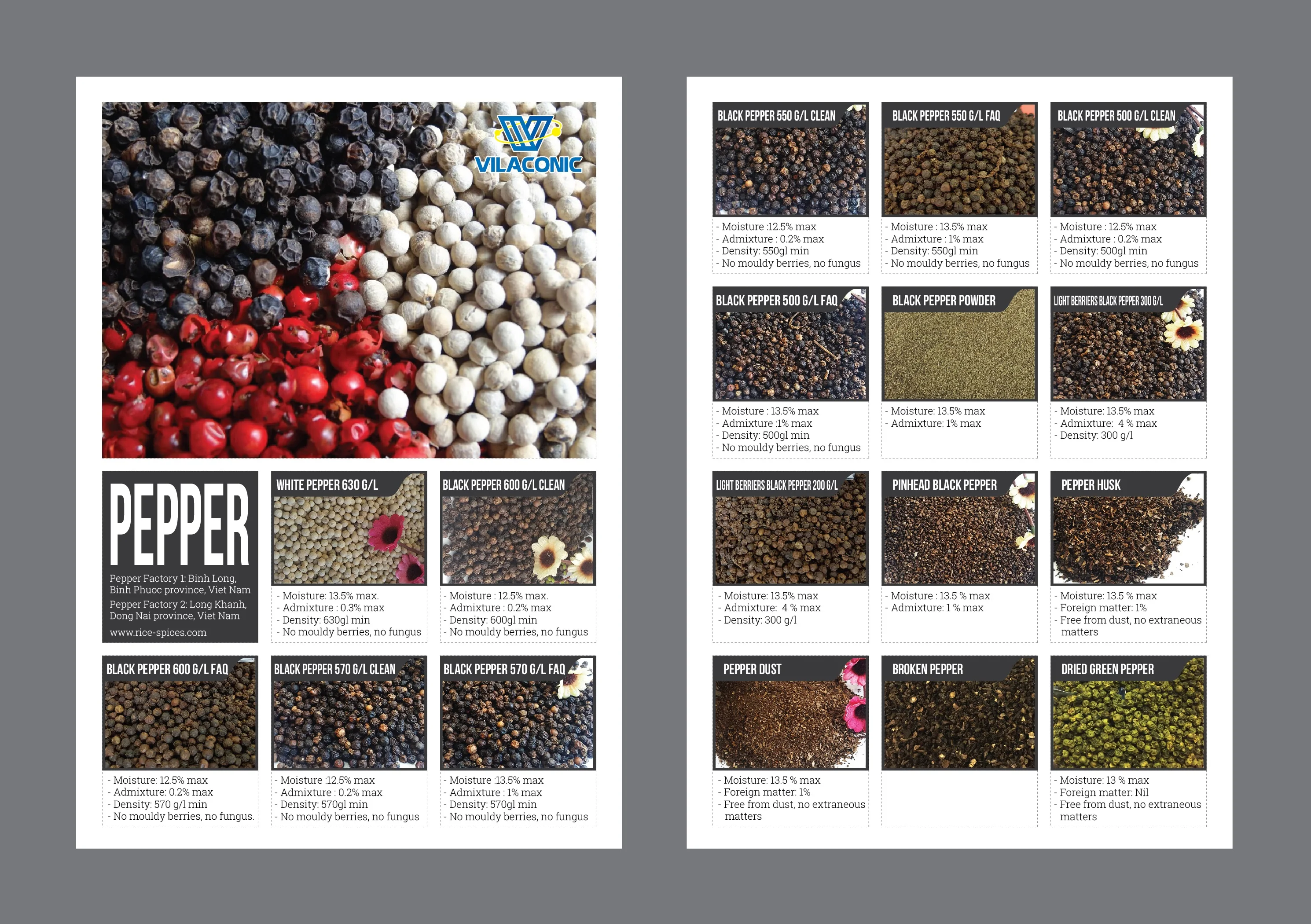 Black Pepper Pinhead - Jane Lee +84968234538 - Buy Vietnam Black Pepper ...