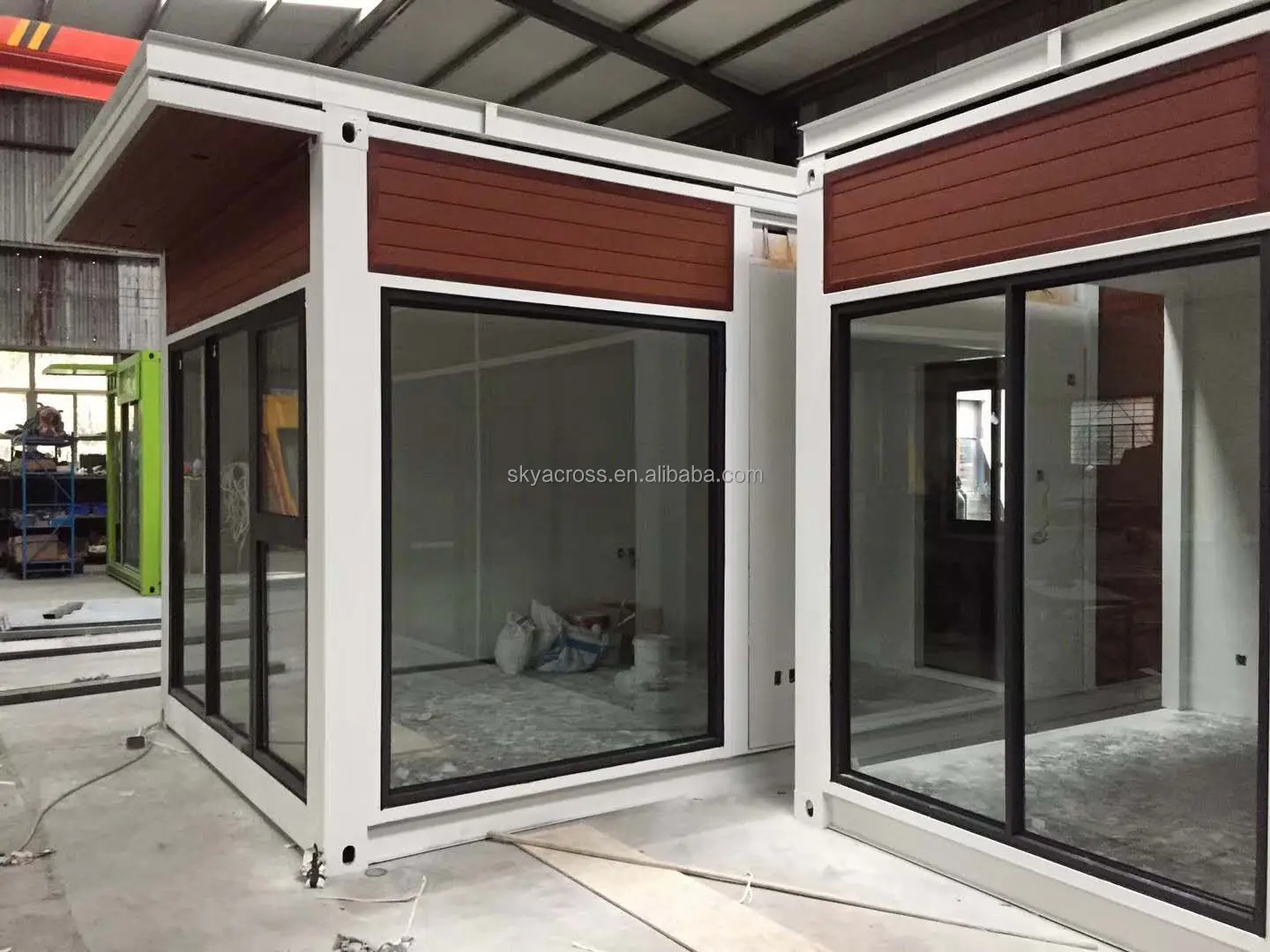 Luxury Fabricated Living Container House Portable House Prefabricated Homes Wood House - Buy ...