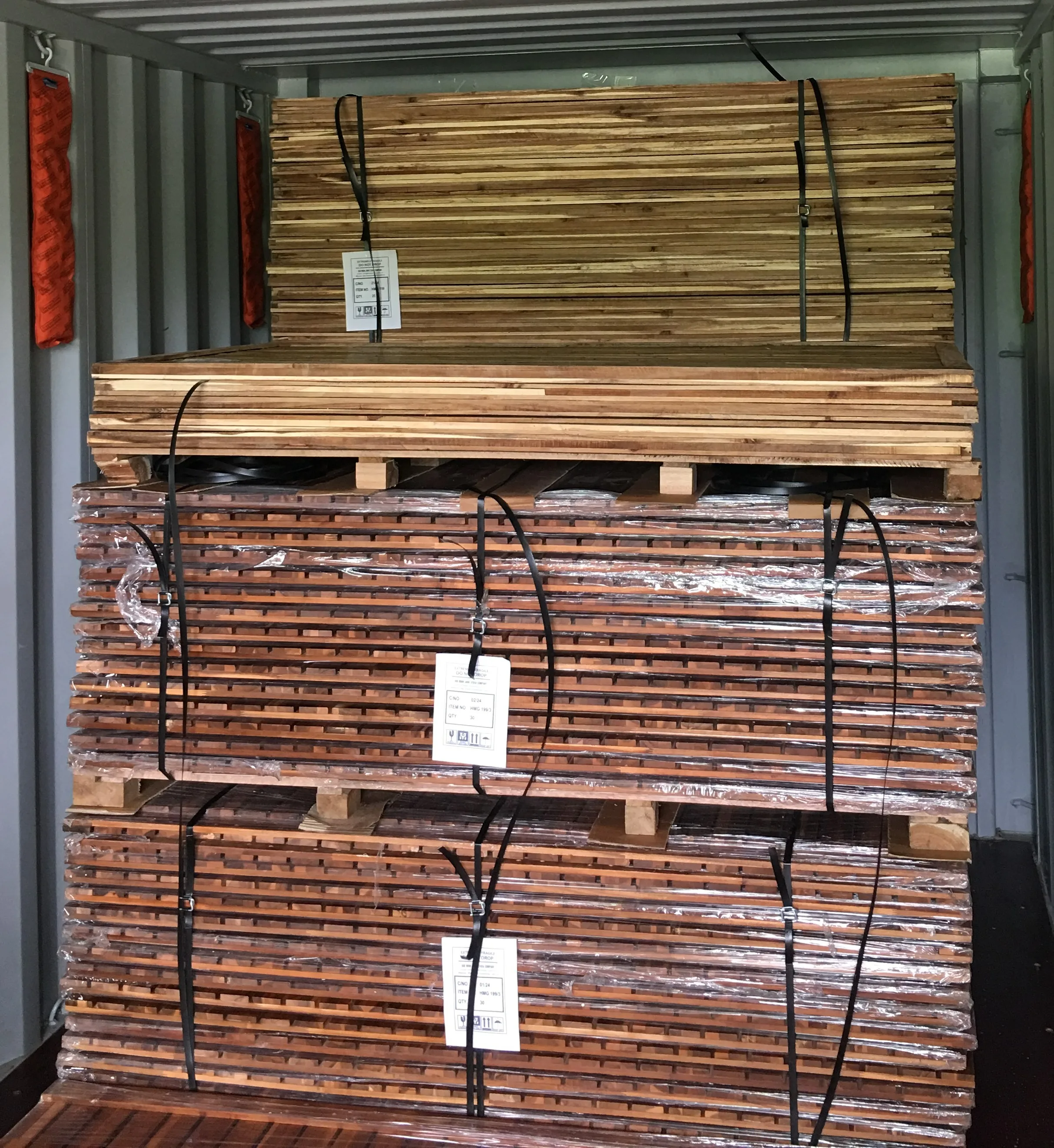 Acacia Hardwood Finger Jointed Checker Panel Fencing Acacia Wood From ...