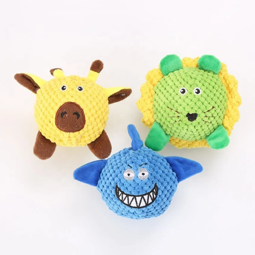 Custom Pet Toys With Tpr Ball Inside Dog Plush Toys - Buy Dog Plush ...