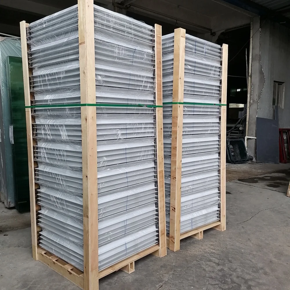 Plastic Gravity Louver Blade For Exhaust Fan Assembly Agricultural Wall ...