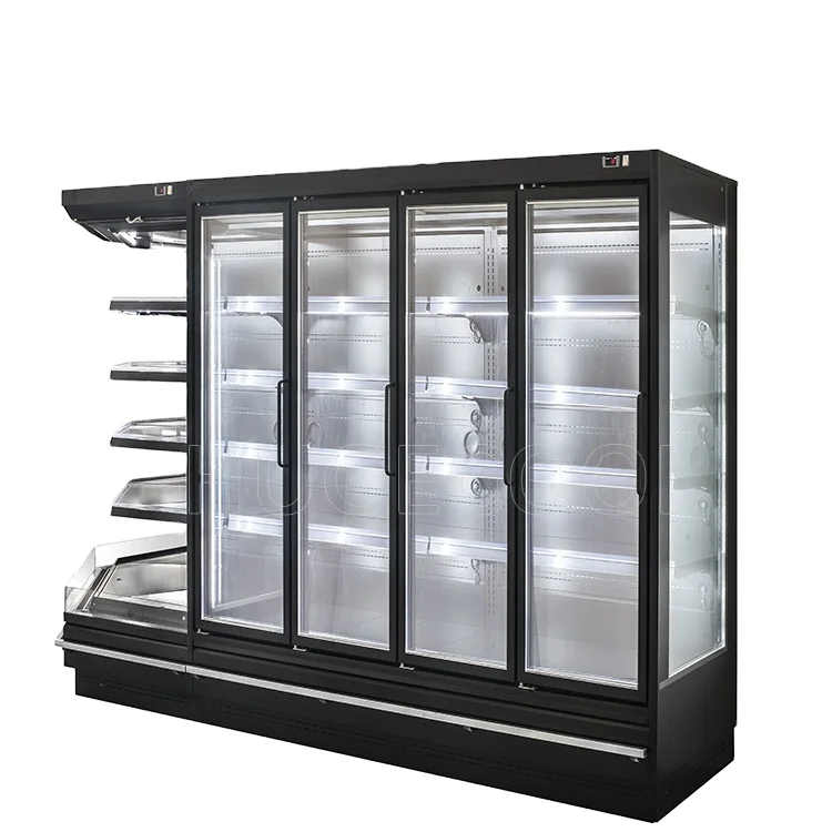 Supermarket Multideck Refrigerator Showcase Display Fridge Freezer