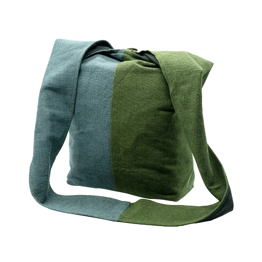 Premium Quality Handmade Heavy Duty Cotton Shoulder Sling Bag Eco ...