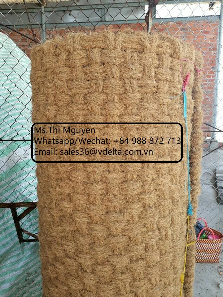 Wholesale Coconut Coir Net Fiber Eco Material Spinning Woven Raw ...