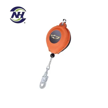 Cable Retractable Fall Arrest Protection Lifeline - Buy 10m Self ...