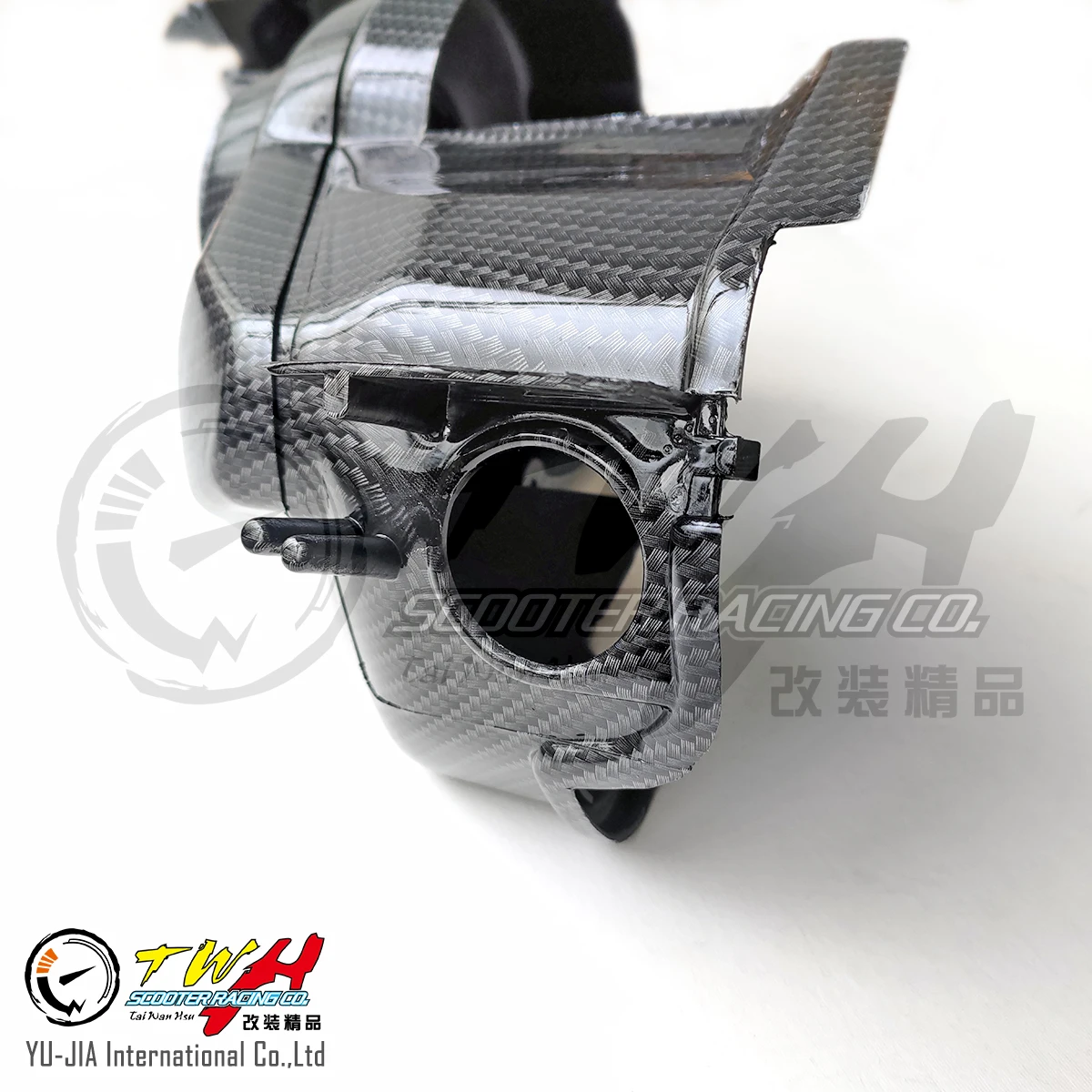 TWH DIO Motorcycle Racing Part Carbon Design Fan Cover for Honda DIO