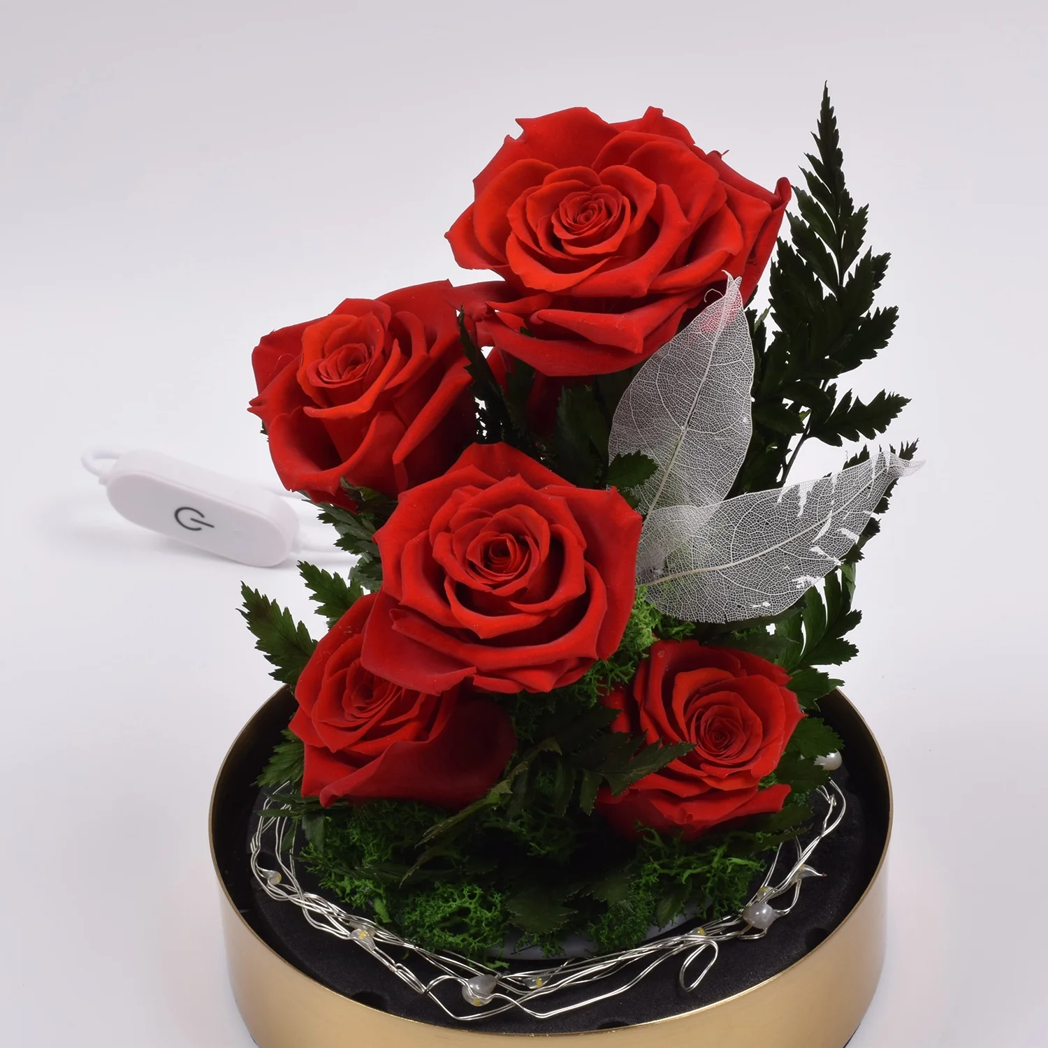 Glass Rose Preserved Rose 50 Colors Forever Stabilized Eternal Roses In ...