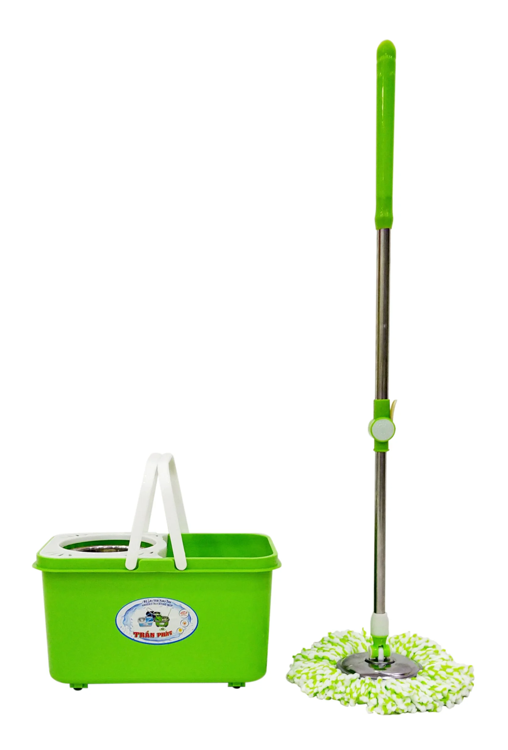 Wholesale Long Hand-rotating 360 Mop Kit Tp910 Plastic Mopper Floor ...