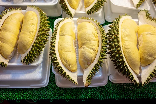 Fresh & IQF Frozen Durian Fruit in Bulk Air Weight Preserved with Water ...