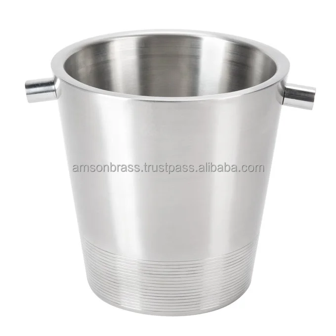 Wine Cooler Cast Aluminium Ice Bucket Planters Antique