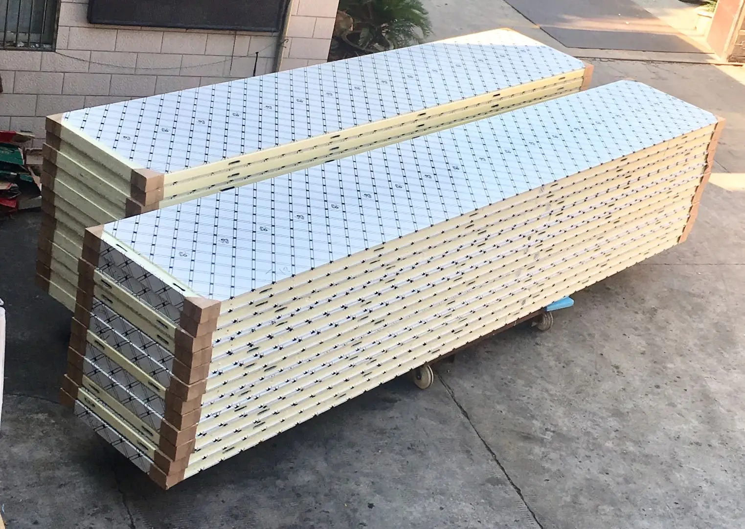 100mm Cold Room Ceiling And Wall Pu Insulation Panels With White Ppgi ...