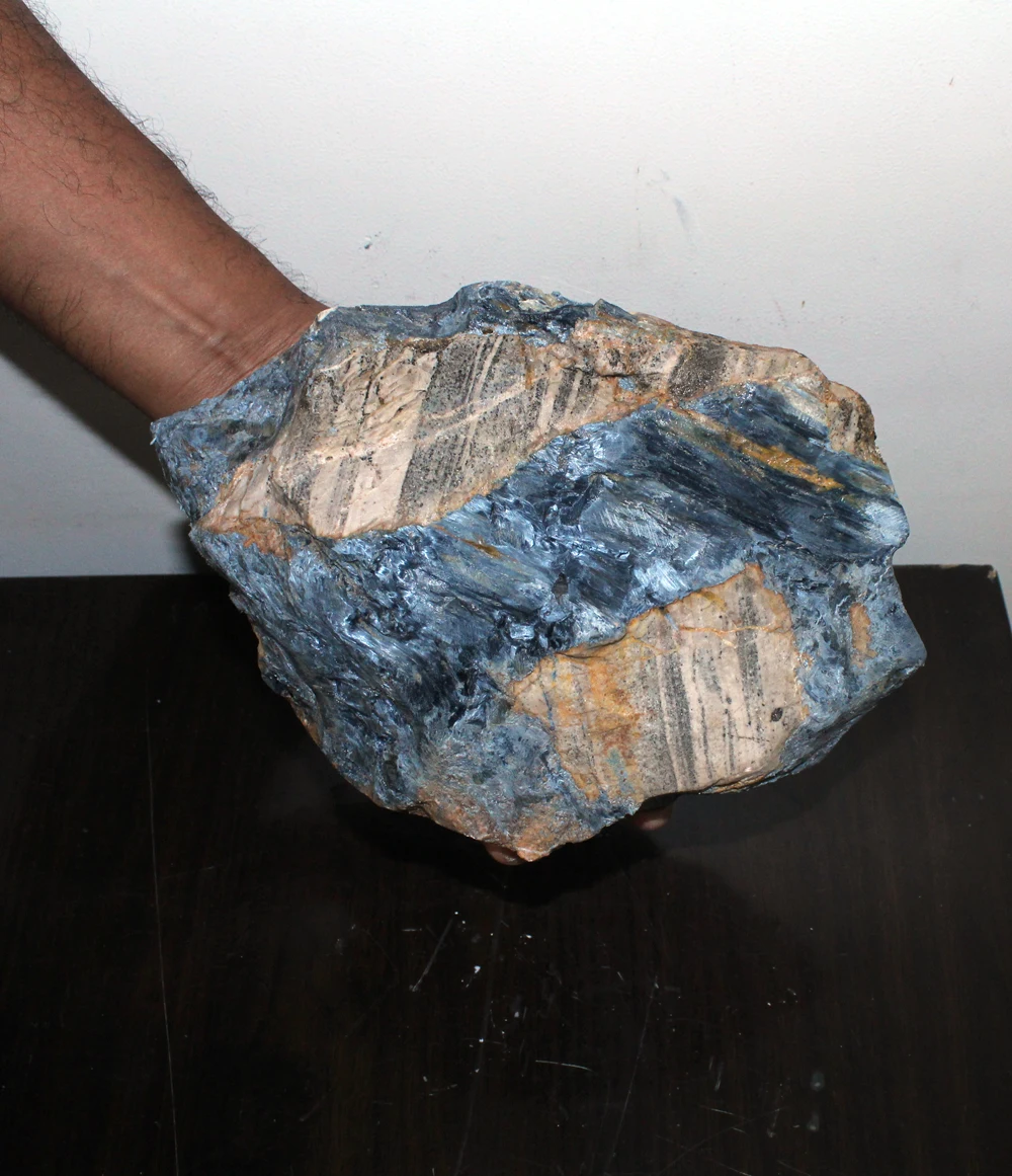 Wholesale Natural Raw Peter Stone Pietersite Rough Rock Gemstone ...