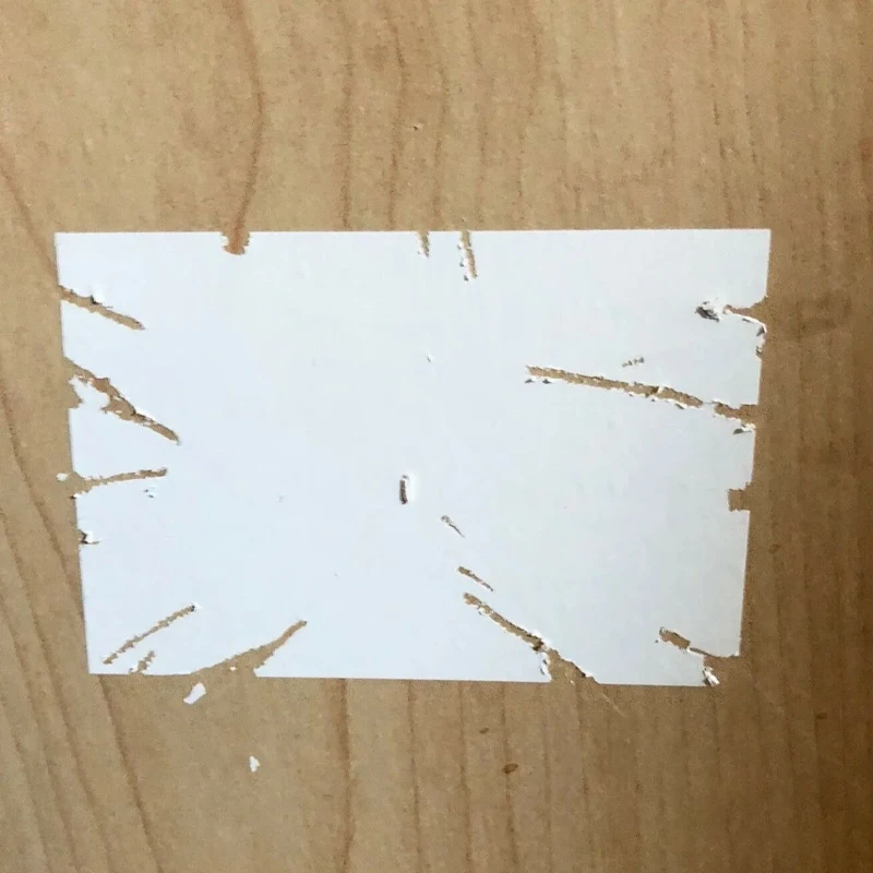 Brokable Vinyl A4 Size Blank Eggshell Sticker Paper - Buy Blank ...