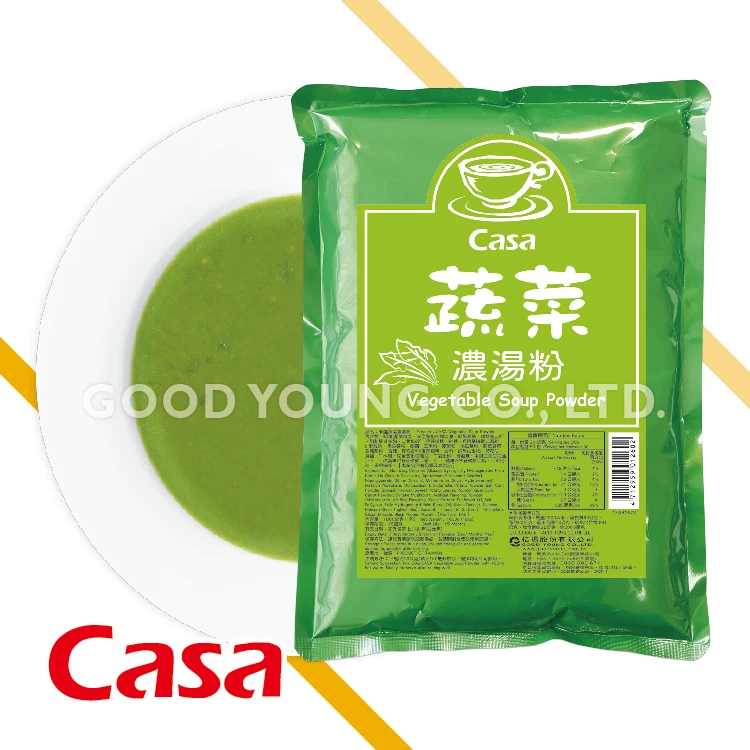 Instant Vegetable Soup Powder Ready To Eat Halal Certification ...
