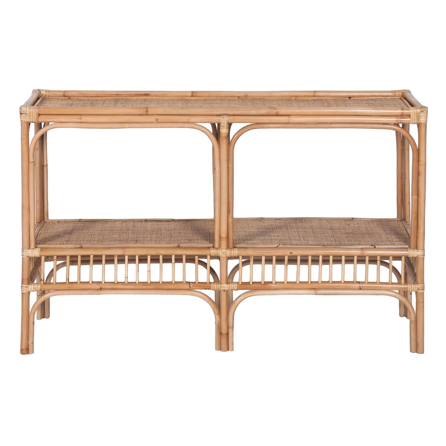 Natural Rattan Console Table from Vietnam - Stylish & Versatile