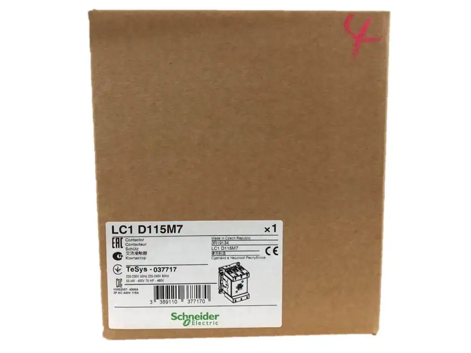 On Line Payment Lc1d115m7 3p 115a 220v Telemecanique Ac Contactors - Buy Lc1d115 Telemecanique ...