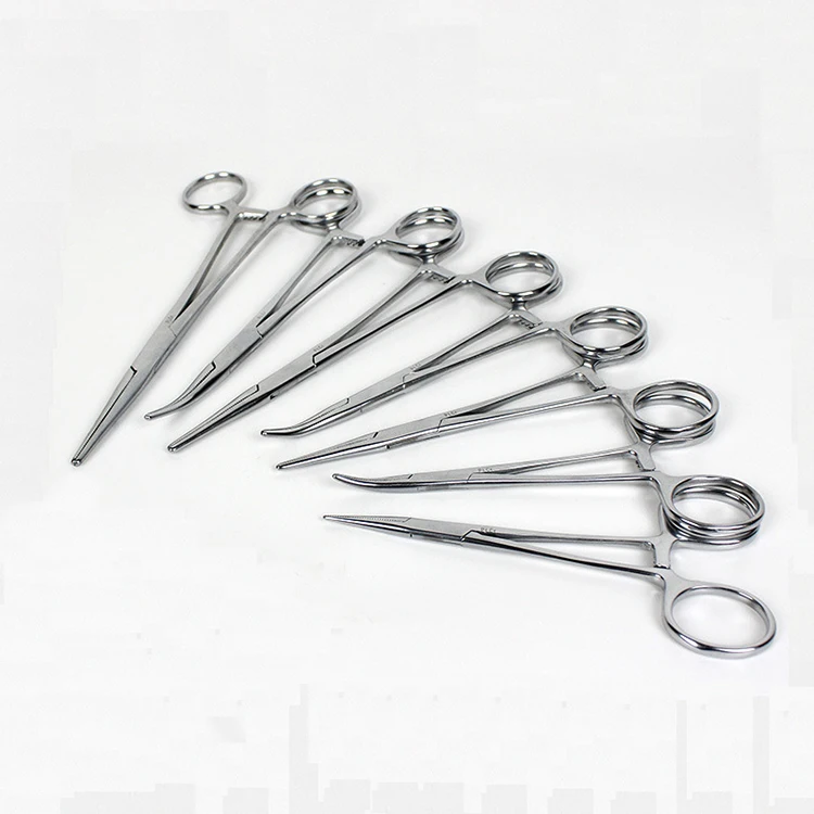 Hemostats Straight Kelly Hemostat Locking Forceps 5.5 Inch Curved ...