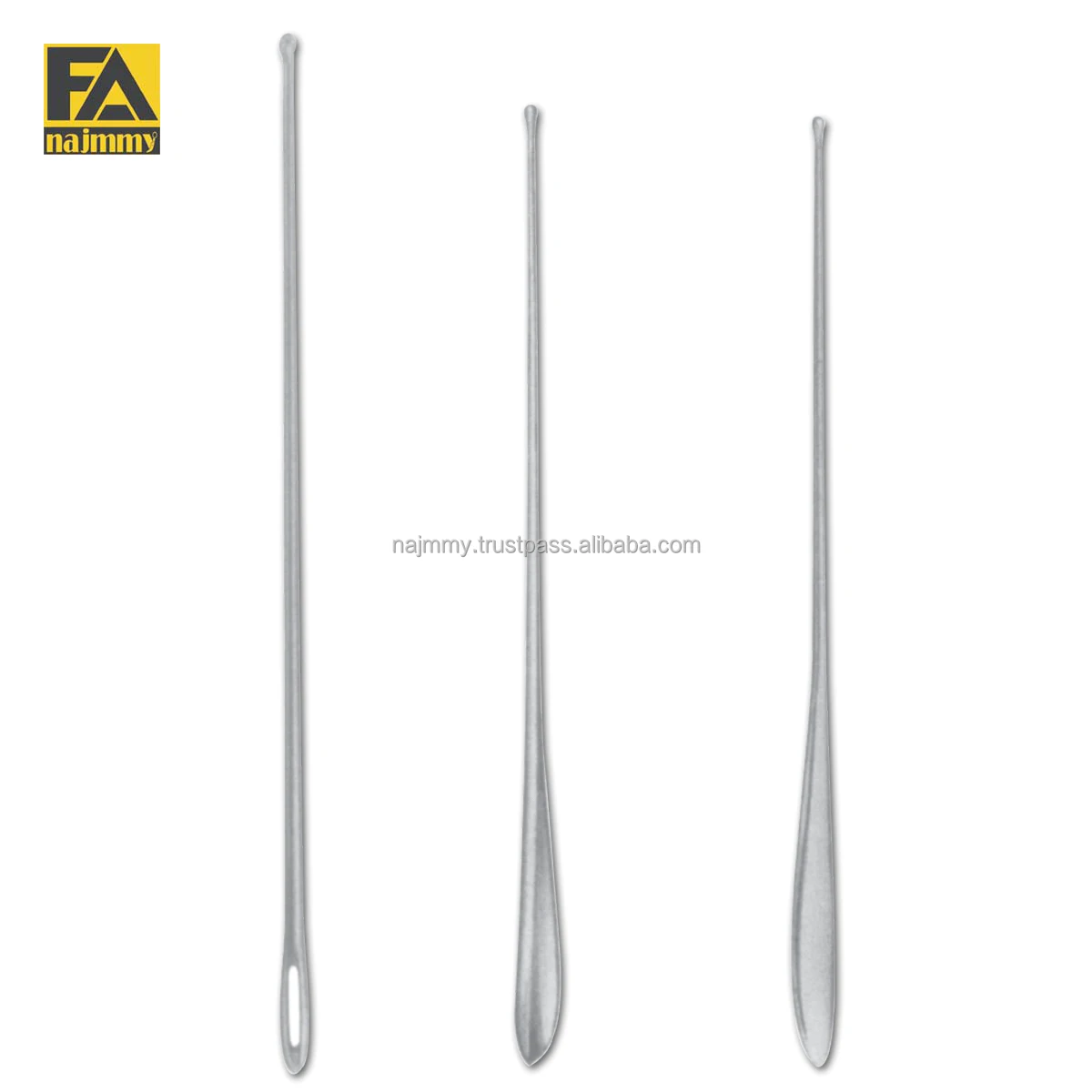 WILLIAM LACRIMAL PROBES Muldoon Lacrimal Dilator Probe Bowman Lacrimal Probe Double Ended Eye ...