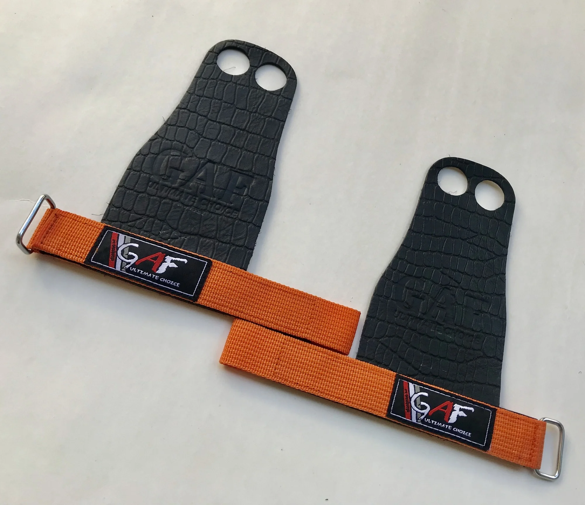 GAF New Gymnastic Weight Lifting Microfiber Leather Hand Grips Pad Palm ...