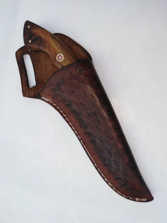 Custom Handmade New Style Leather Sheath For Knife Vertical Sheath Belt ...